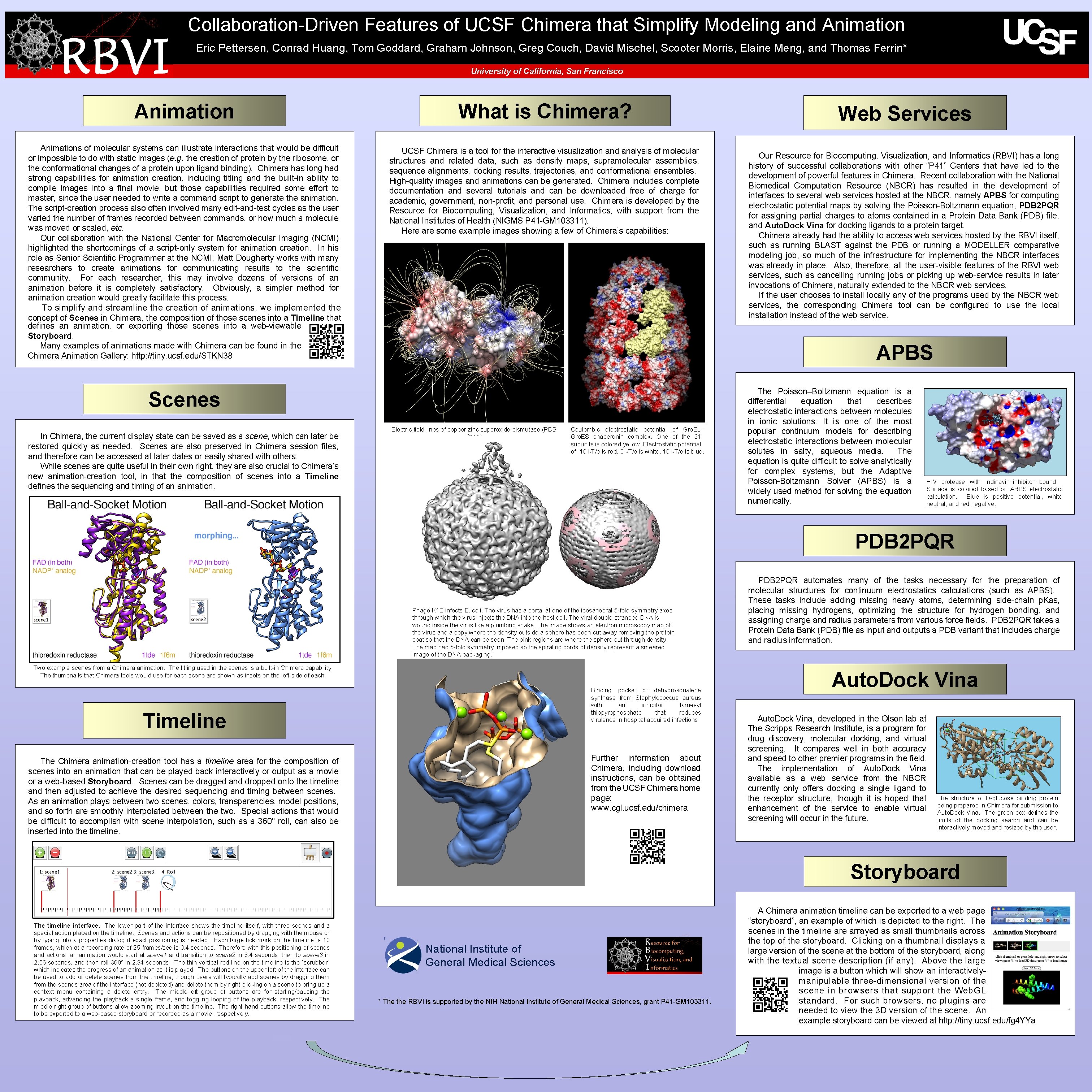 CollaborationDriven Features of UCSF Chimera that Simplify Modeling