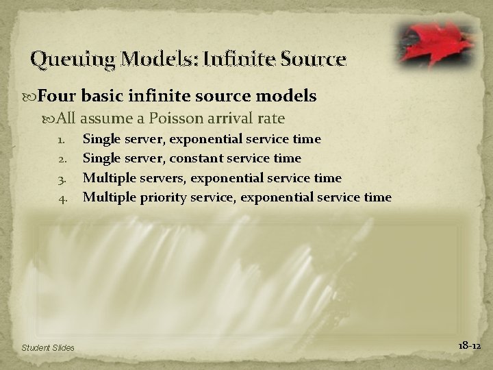 Chapter 18 Management of Waiting Lines Mc GrawHillIrwin