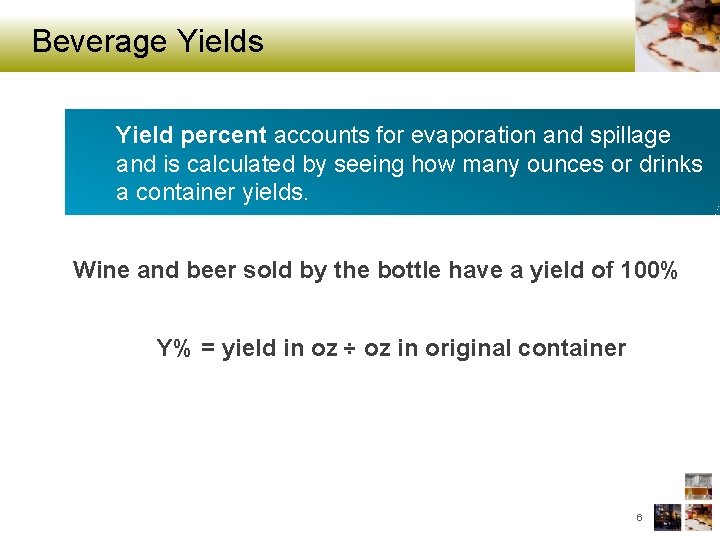 chapter 7 Beverage Control Class Name Instructor Name