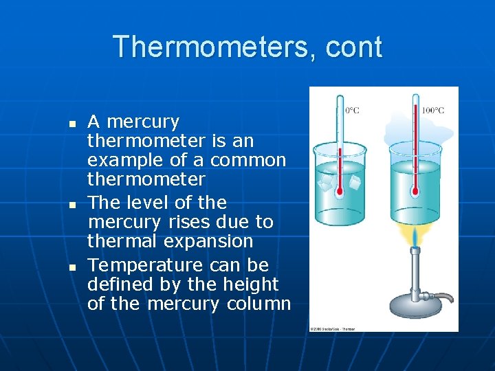 Thermal Physics n Thermal physics is the study