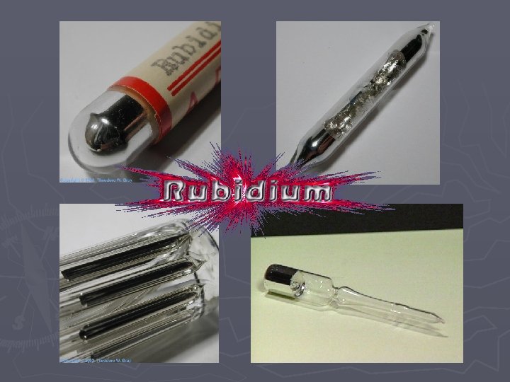 Rubidium has a boiling point of 688 degrees