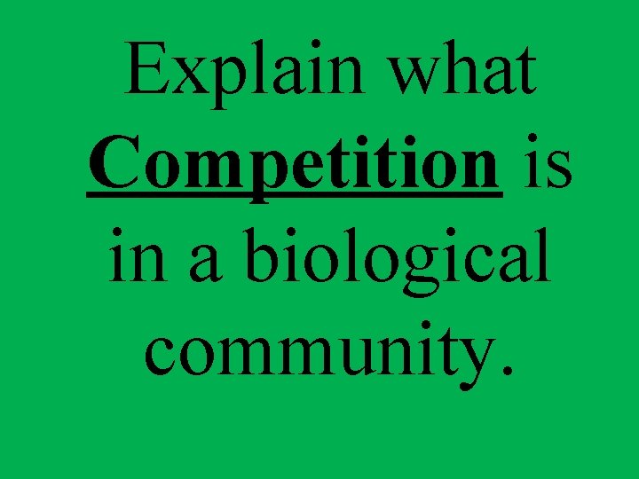 BIOMES Groups Of living Things 100 100 100