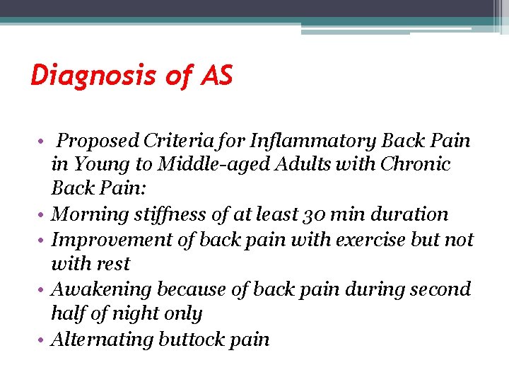 Spondyloarthropathies Spondyloarthropathias include the following ...