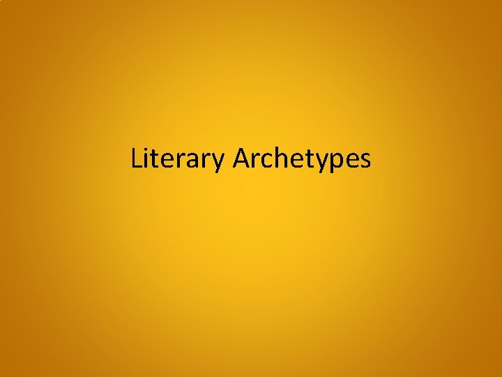 Literary Archetypes The Big Lunk A romantic hero