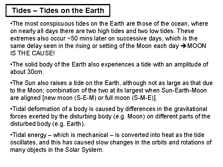 The solar system planets and exoplanets Lecturer Prof