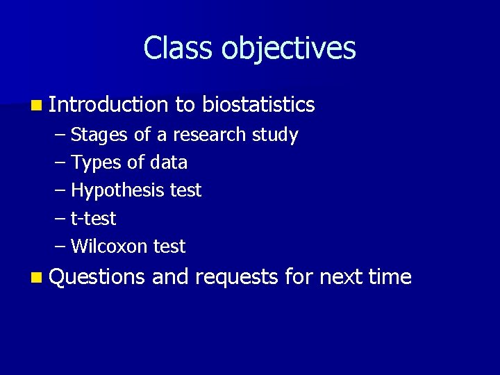 Introduction to BiostatisticsHypothesis Testing Brian Healy Ph D