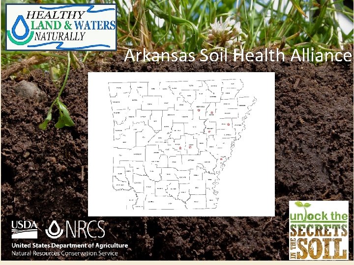 Arkansas Soil Health Alliance Presented by Keith Scoggins
