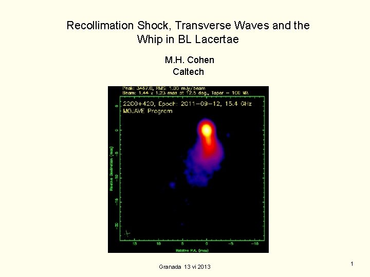 Recollimation Shock Transverse Waves and the Whip in