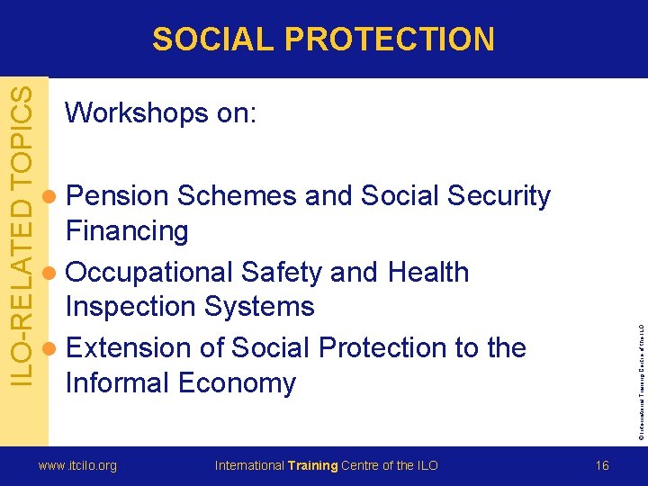 International Training Centre of the ILO Turin Italy