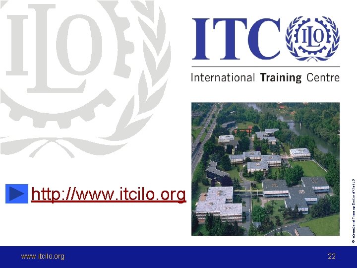 International Training Centre of the ILO Turin Italy