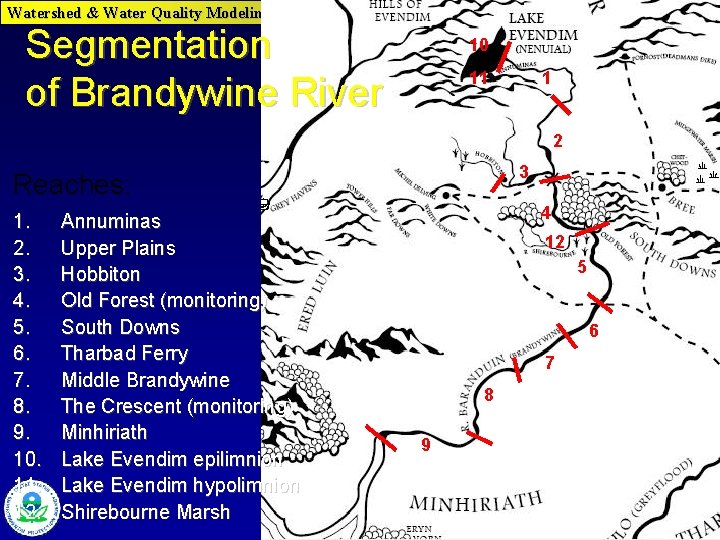 Model Segmentation General Rules Watershed Water Quality Modeling