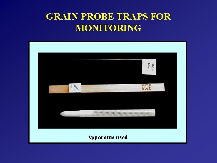 STORED PRODUCT INSECTS INTEGRATED PEST MANAGEMENT A RESEARCHERS