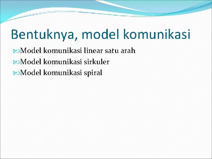 Model Komunikasi Pengertian Model Representasi suatu fenomena baik