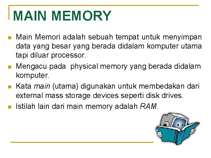 PENGANTAR TEKNOLOGI INFORMASI PERTEMUAN 3 PROCESSING UNIT TUJUAN