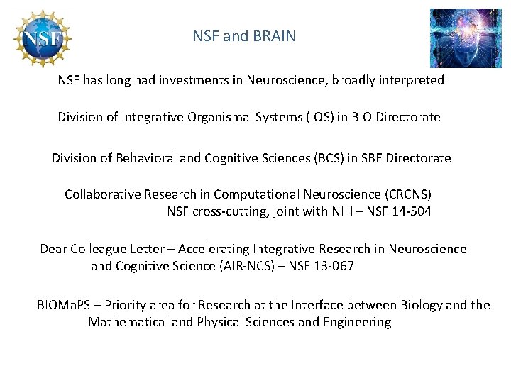 BRAIN Brain Research through Advancing Innovative Neurotechnologies ...