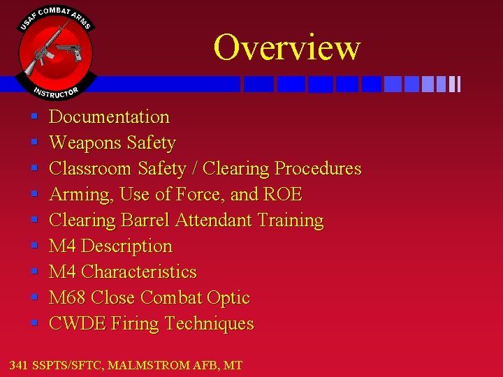 SSgt Jason F Seibel 341 SSPTSSFTC DSN 7582