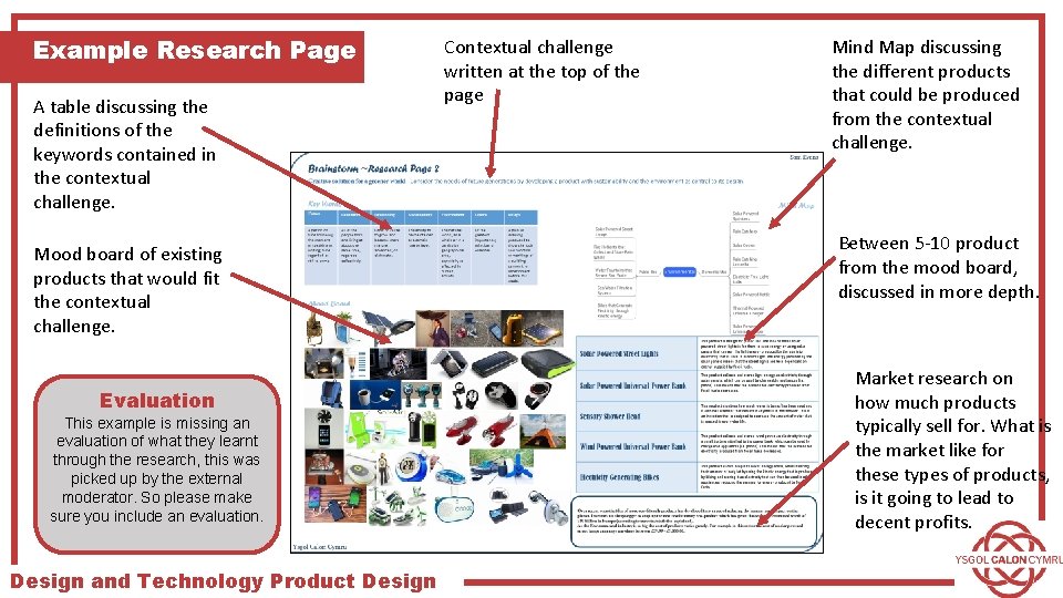 Design and Technology Summer Project Unit 2 Design