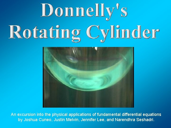 An excursion into the physical applications of fundamental