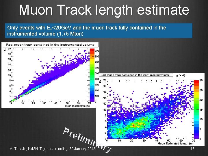 Update on effective volumes and energy reconstruction A