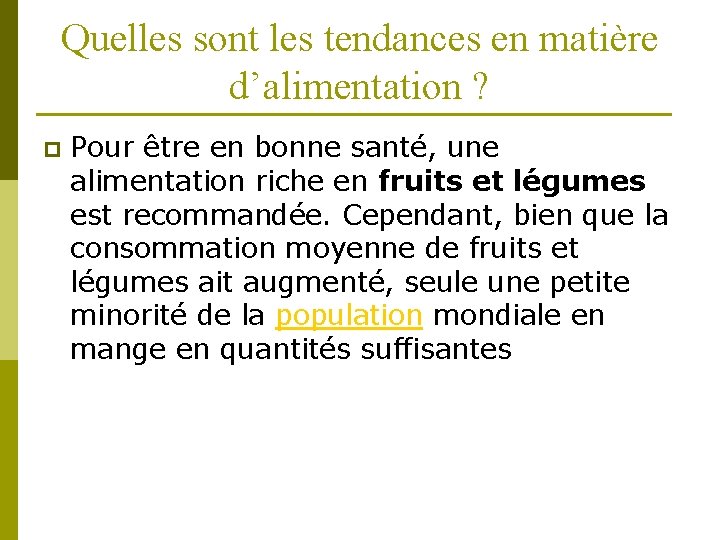 Les pathologies lies lalimentation Le diabte Morgane DANIEL