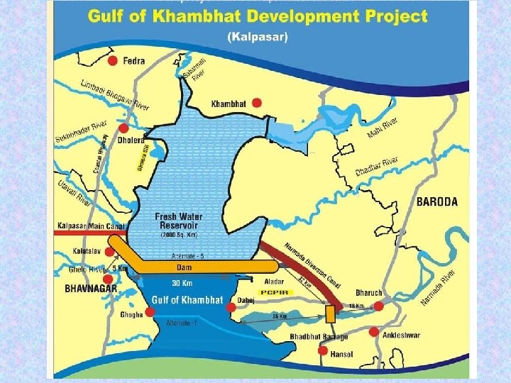 PRESENTATION ON GULF OF KHAMBHAT DEVELOPMENT PROJECTWR Kalpasar