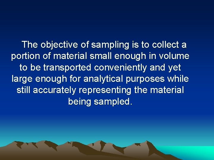 Collection and Preservation of Water and Wastewater Samples