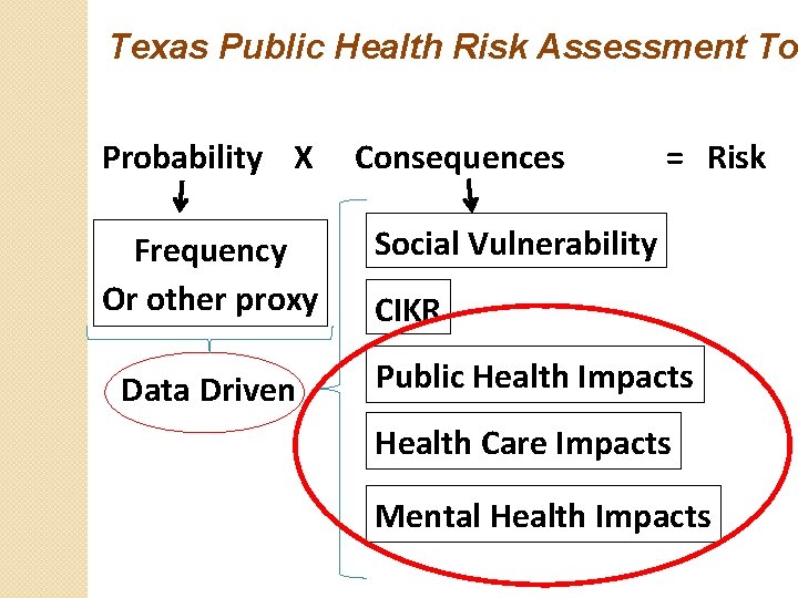 Public Health Emergency Risk Assessment Methods and Pandemic