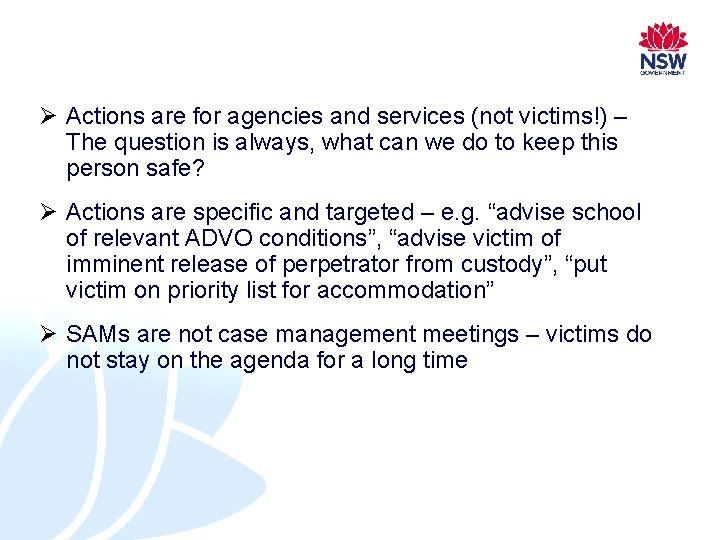 Safer Pathway and legislative reform An overview of