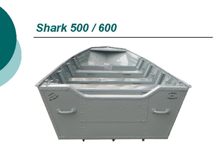 Shark 500 600 Voc vai conhecer agora o
