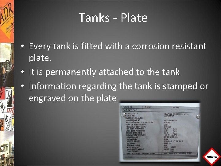 Welcome National Dangerous Goods Training Consortium ADR Training