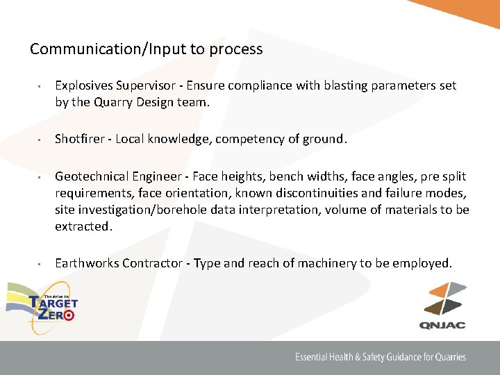 QNJAC Joint Drill Blast and Geotechnical Group Tool