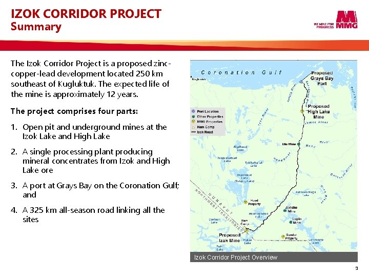 Izok Corridor Project Kitikmeot Community Visit November 2013