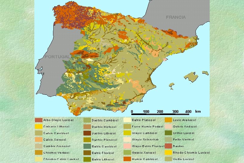 clasificacin del suelo MAPA DE SUELOS DEL MUNDO