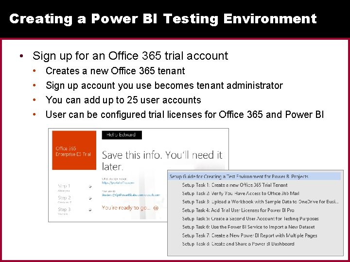 Introduction to the Power BI Platform Presented by