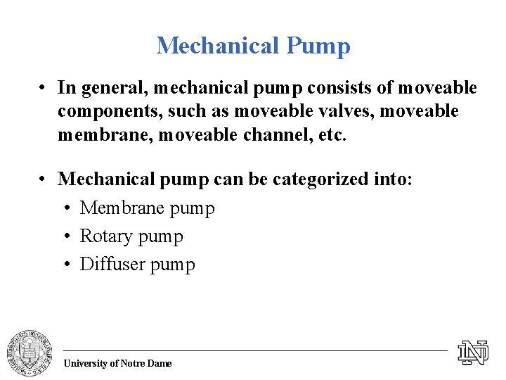 Micropumps Jie Su Outline Introduction Different types of