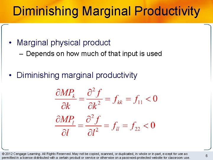 Production Power Point Slides prepared by Andreea CHIRITESCU