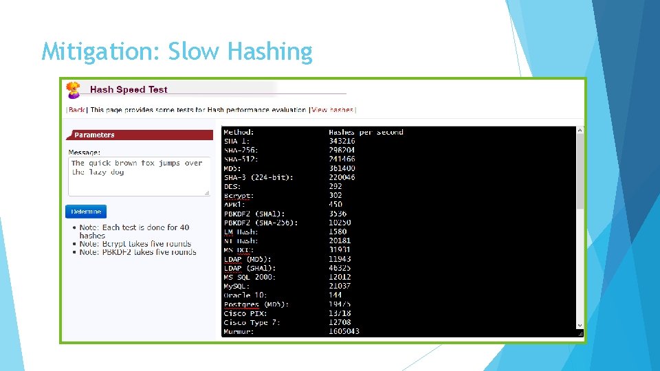 Passwords Overview Creation Cracking What is a Hash