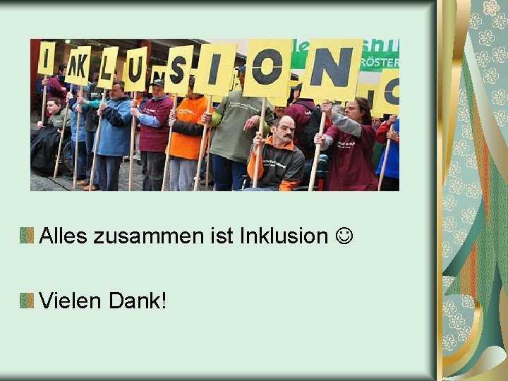 INKLUSION Worauf es ankommt Marianne Wilhelm Pdagogische Hochschule