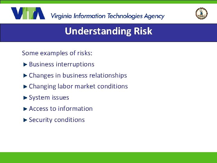 Project Risk Management 2017 Version Course Overview Define