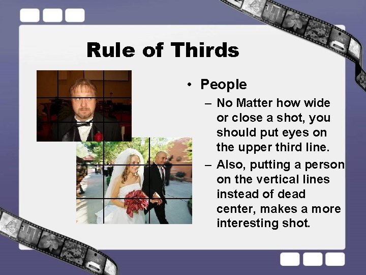 WCACs Introduction to Video Composition Overview Shot Types