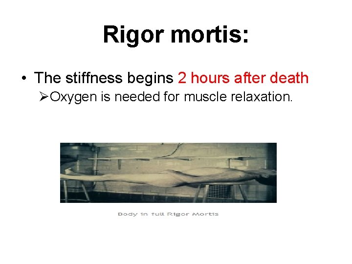 Death Meaning Manner Mechanism Cause and Time How