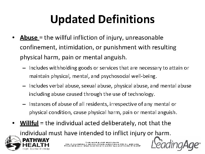 Freedom from Abuse Neglect Misappropriation and Exploitation for