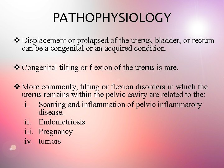 Uterine Prolapse Uterine prolapse dropped uterus is a