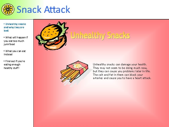 Unhealthy snacks and why they are bad What