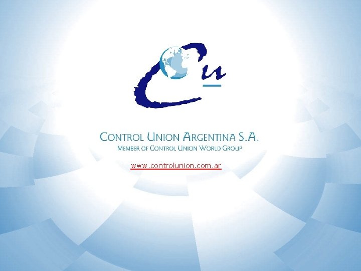 www controlunion com ar QUIENES SOMOS Nuestra misin