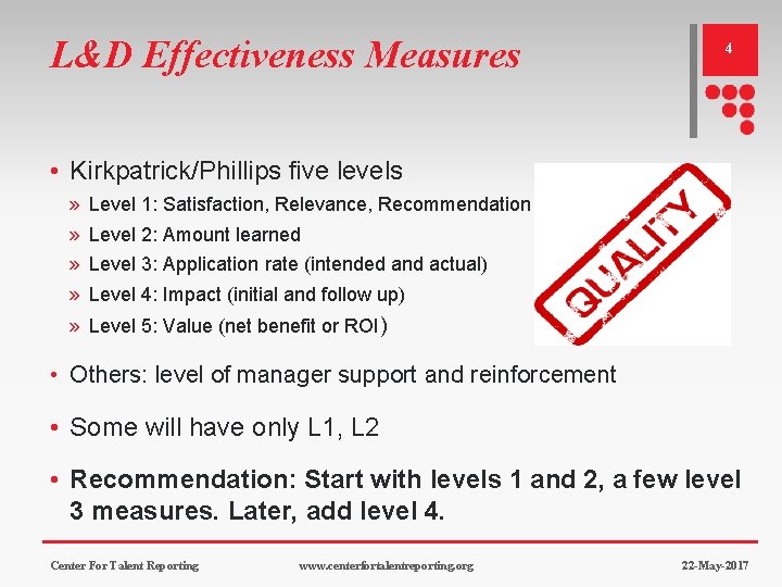 Handouts for Create a Compelling Measurement Strategy for