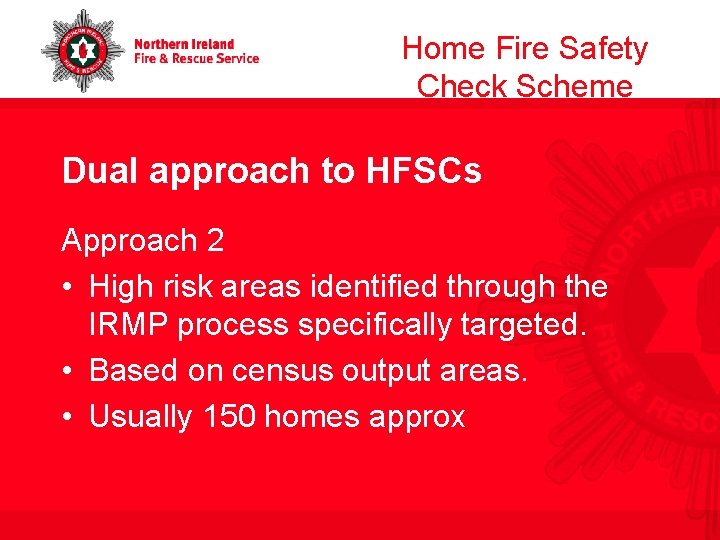 Home Fire Safety Check Scheme Home Fire Safety