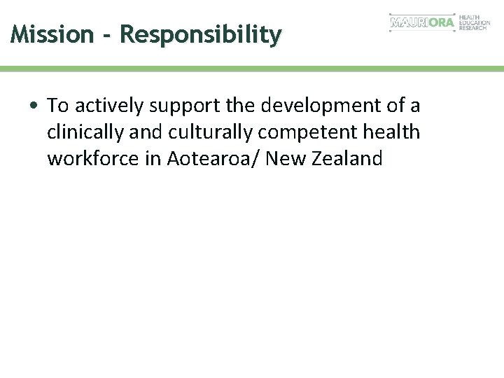 Mori Cultural Competency in Aotearoa NZ Indigenous Allied