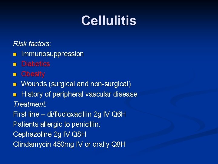 Soft Tissue Infection Case Study 1 By Linda
