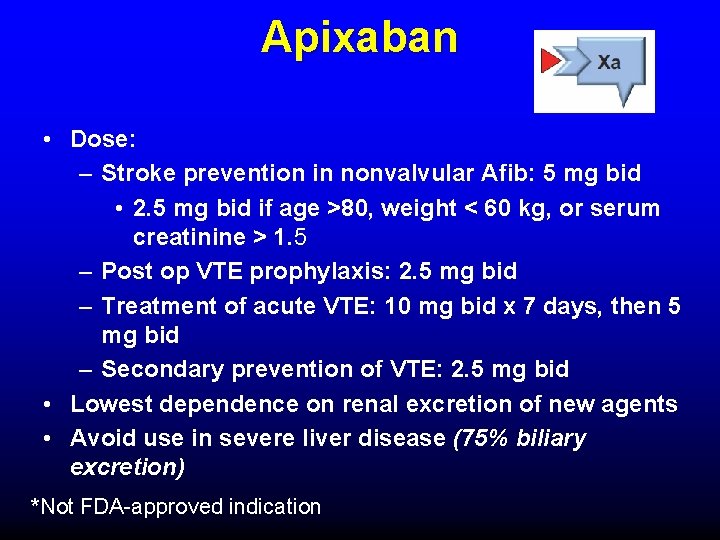 Direct Oral Anticoagulants Eliot Williams MD Ph D